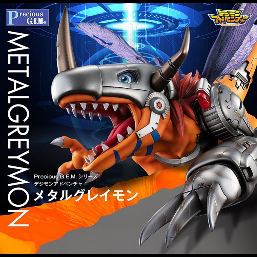Jual Precious GEM G.E.M Figure MetalGreymon - Digimon Adventure ...