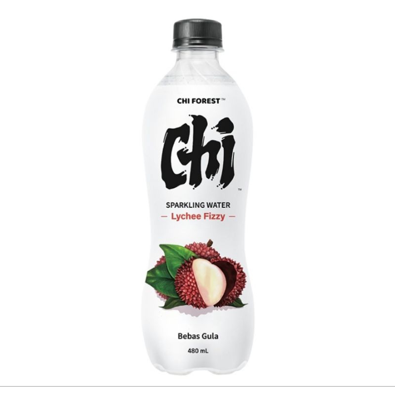 Jual CHI FOREST Sparkling Water Lychee Pet 480 ml | Shopee Indonesia