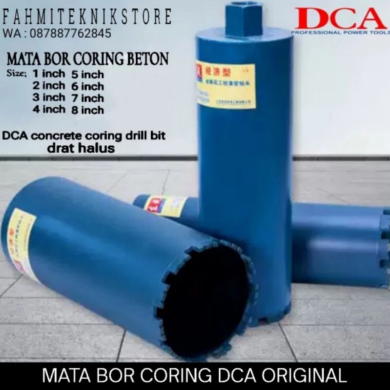 Jual Mata Bor Coring 1 2 3 4 5 6 7 8 Inch Coring Machine Drill Bits ...