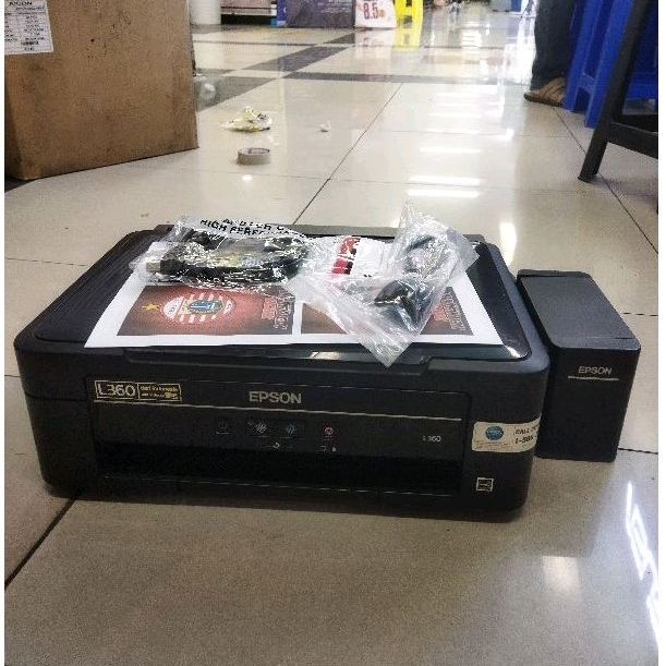 Jual printer Epson L360 second original printer scan copy berkualitas ...