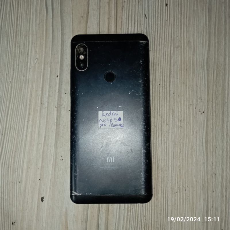 Jual Mesin Handphone Xiaomi Redmi Note 5 Pro Ram 4GB/64GB | MEI7 Normal ...