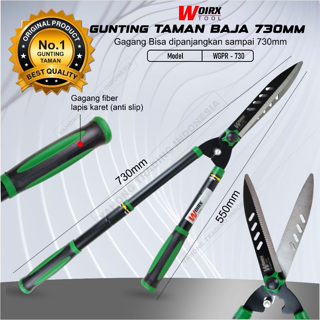 Jual Gunting Rumput 730mm 73cm Pemotong Rumput Dahan Ranting Pohon ...