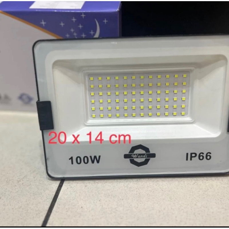 Jual lampu sorot led 100w 100 watt lampu tembak led 100 watt outdoor led floodlight 100 watt ...