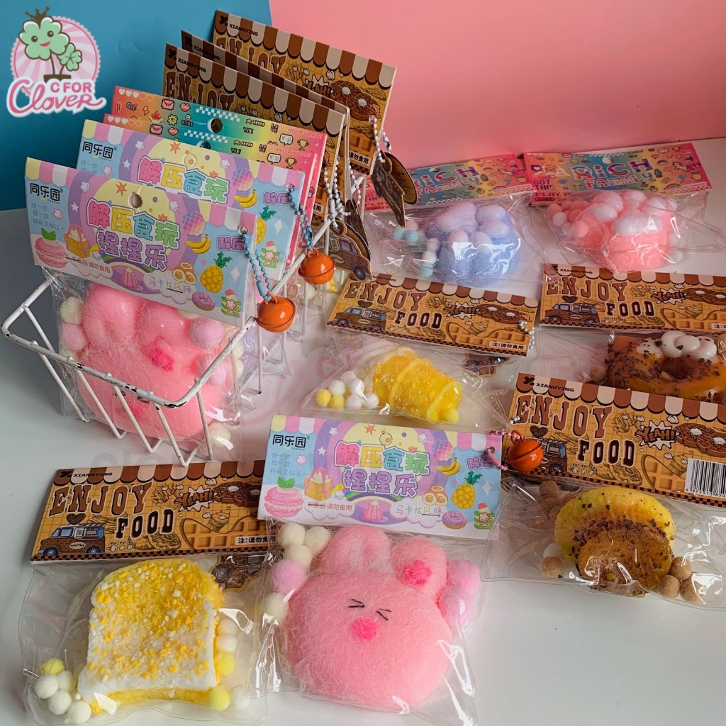 Jual TABA SQUISHY FOOD SERIES BIG SIZE jelly toy mainan pencet | Shopee ...