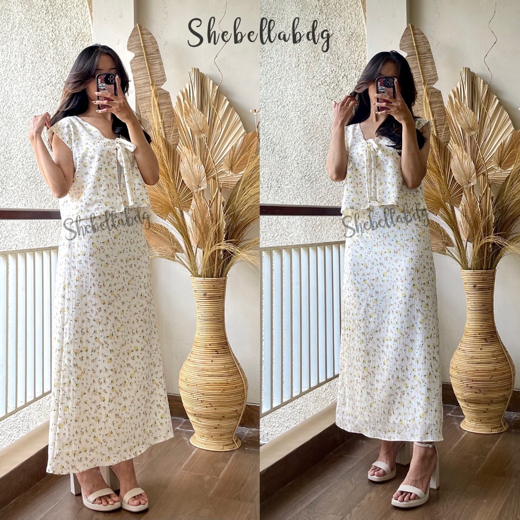 Jual [PREMIUM] SHEBELLA - Neima Skirt (ROK SAJA) Standar Korean Style A ...
