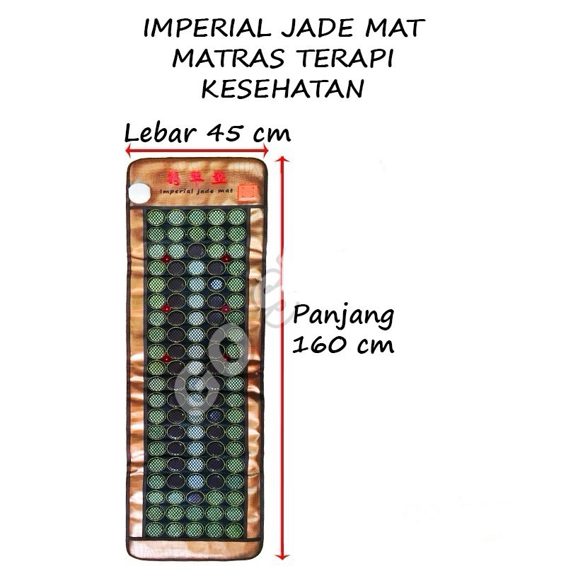 Jual Imperial Jade Mat Voye Matras Terapi Kesehatan Kasur Asli | Shopee ...
