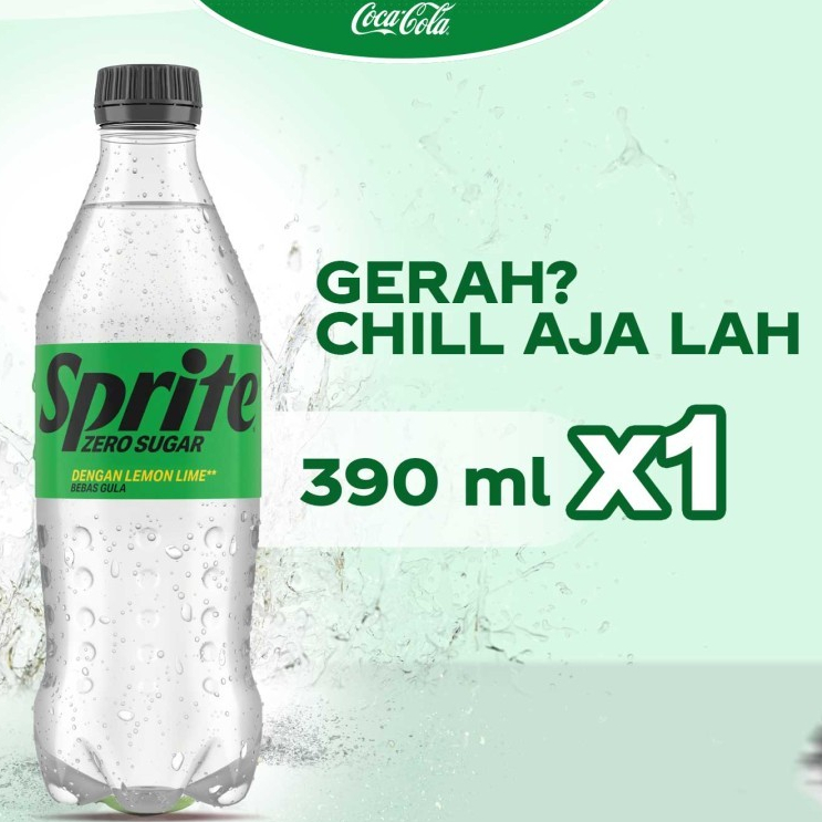 Jual Sprite Zero Pet 390 Ml | Shopee Indonesia
