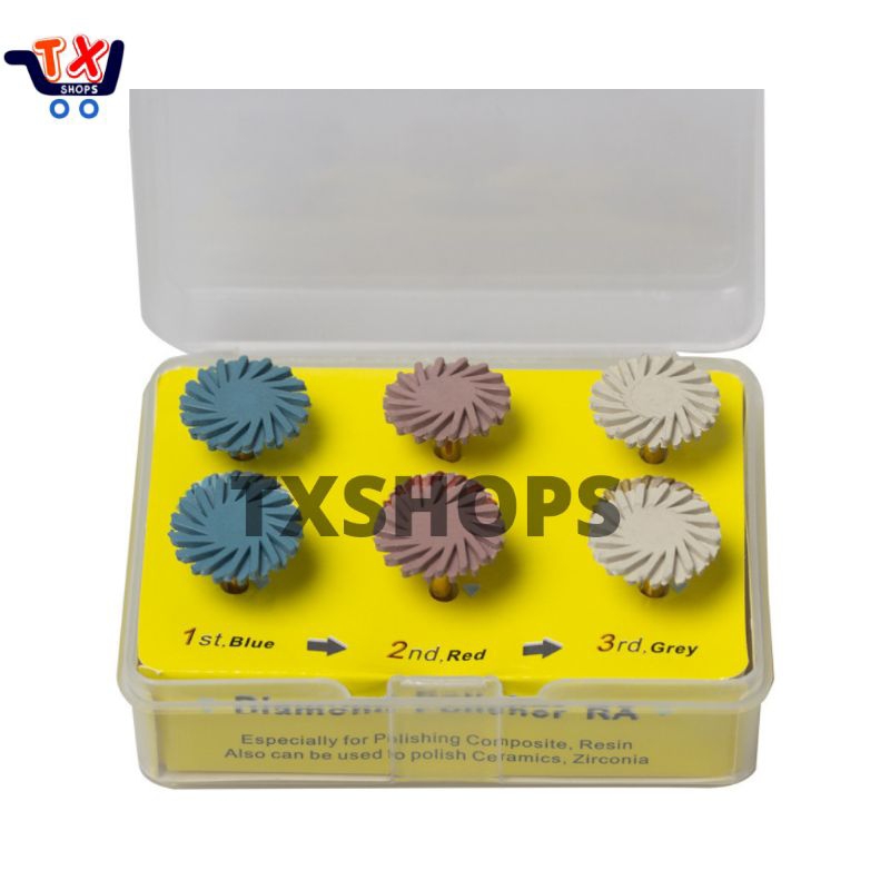 Jual Dental Bur Diacomp Soflex Twist / Twist Composite Polishing / Alat ...