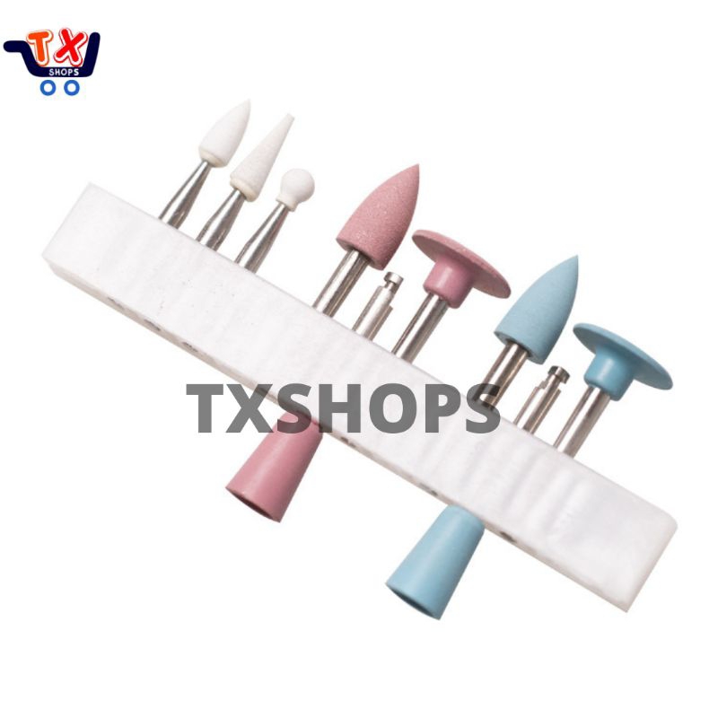Jual Dental Composite Polishing Kit / Bur Poles Komposit Gigi Low Speed ...