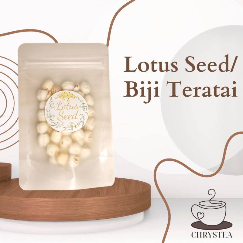 Jual CHRYSTEA || Lotus Seed / Biji Teratai 250gr | Shopee Indonesia