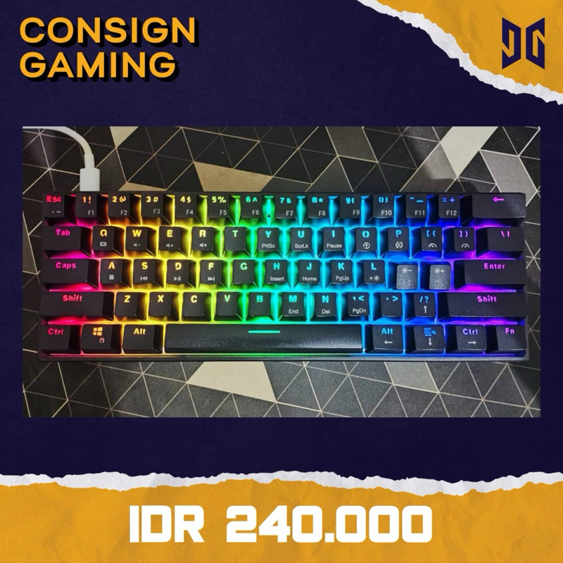 Jual VORTEX SERIES VX 5 PRO - BLUE SWITCH ( CODE : KC811 ) | Shopee ...