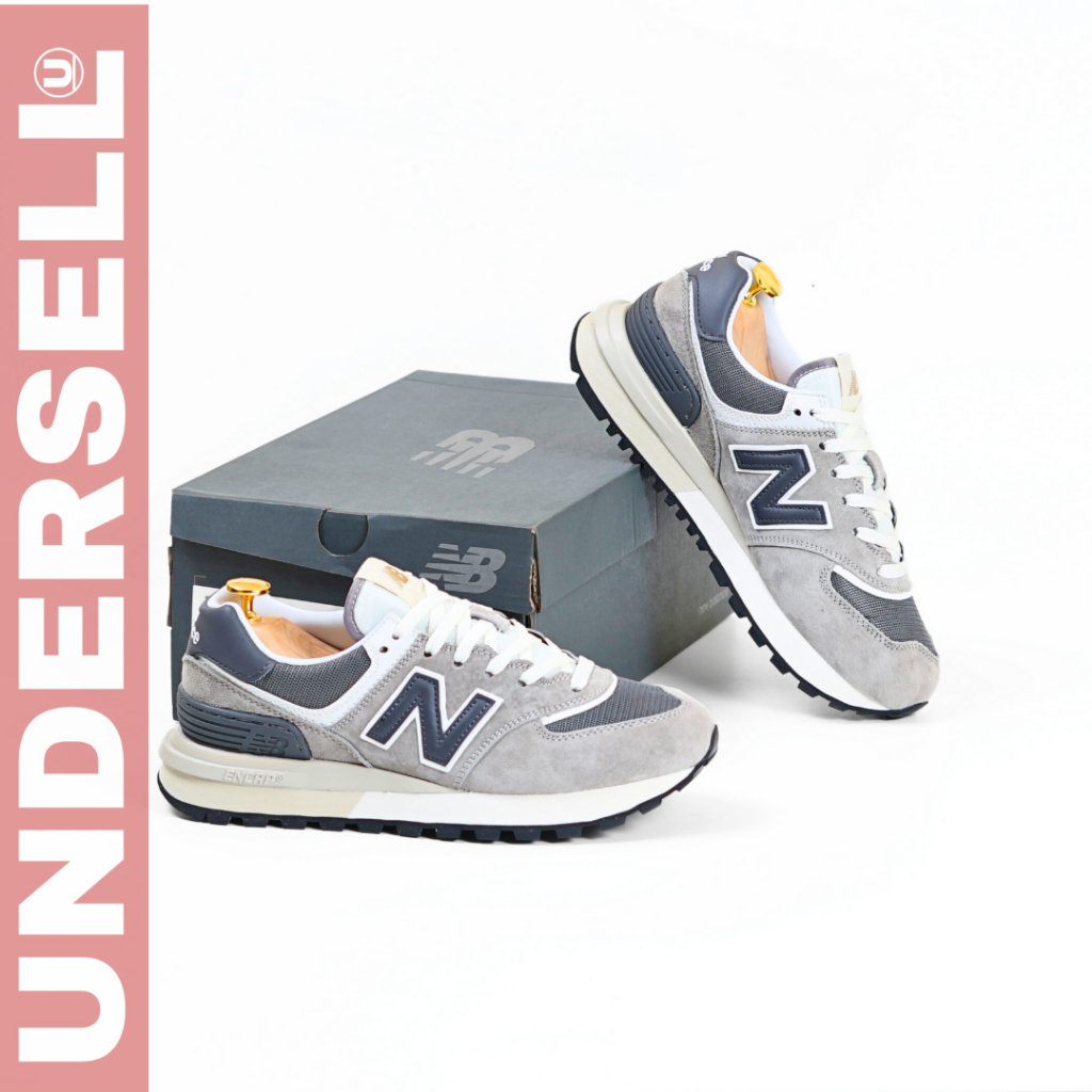 Jual Sneakers 574 Legacy of Marblehead Grey U574LGT1 100% BNIB | Shopee ...