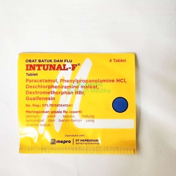 Jual INTUNAL FORTE STRIP 4 TABLET | Shopee Indonesia