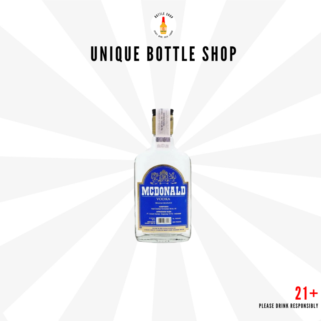 Jual Mcdonald Vodka 180ml | Shopee Indonesia