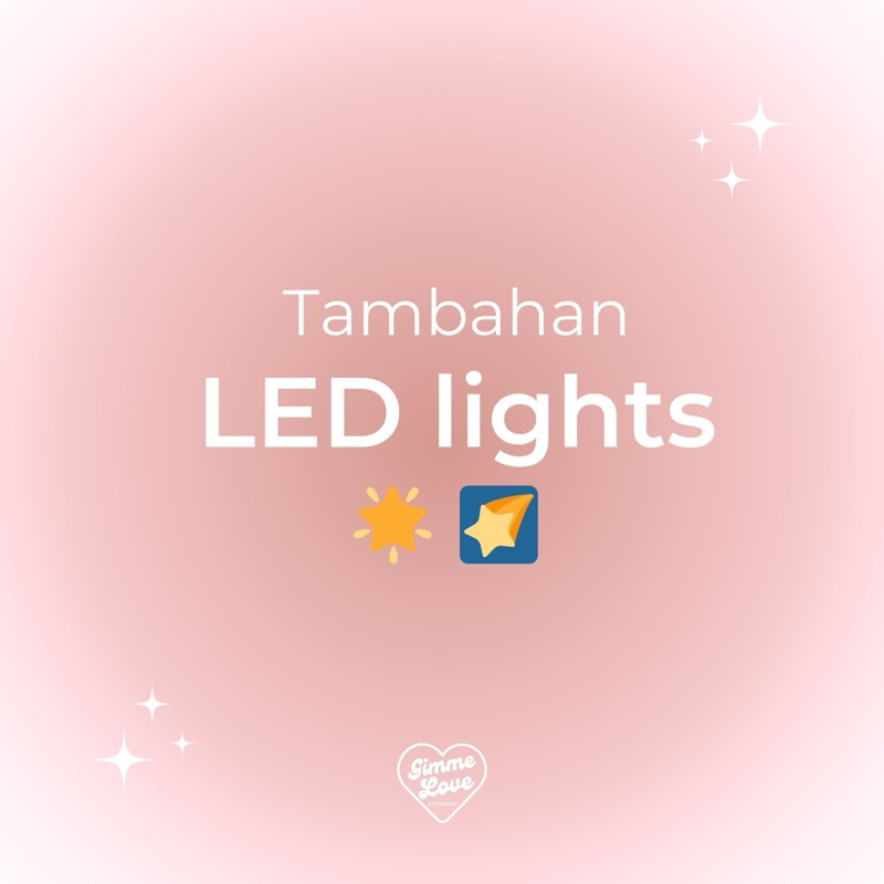 Jual Tambahan LED Light - Lampu LED - Gimme Love Gift Shop | Shopee ...