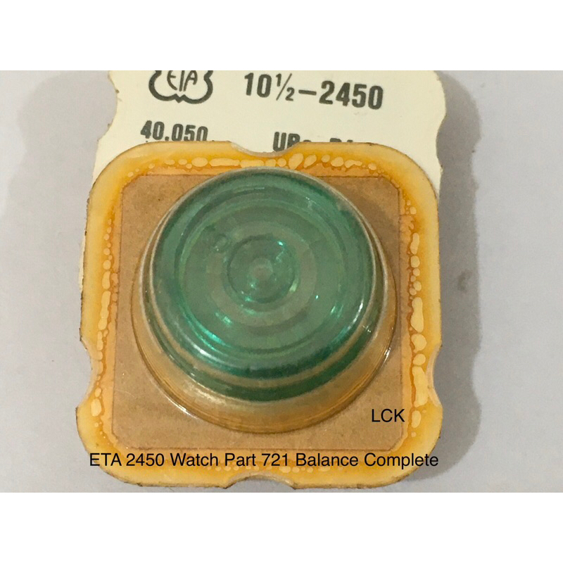 Jual ETA 2450 Watch Part 721 Balance Complete / ETA 2450 Part 721 untuk ...