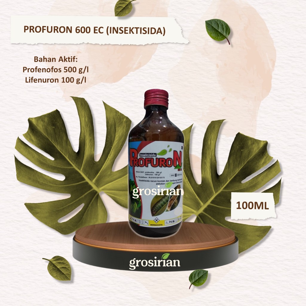 Jual PROFURON 600 EC - 100ML (INSEKTISIDA) | PENGENDALI OBAT PEMBASMI ...