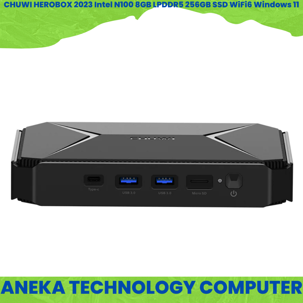 Jual CHUWI HEROBOX 2023 Intel N100 8GB LPDDR5 256GB SSD WiFi6 Windows 11 | Shopee Indonesia