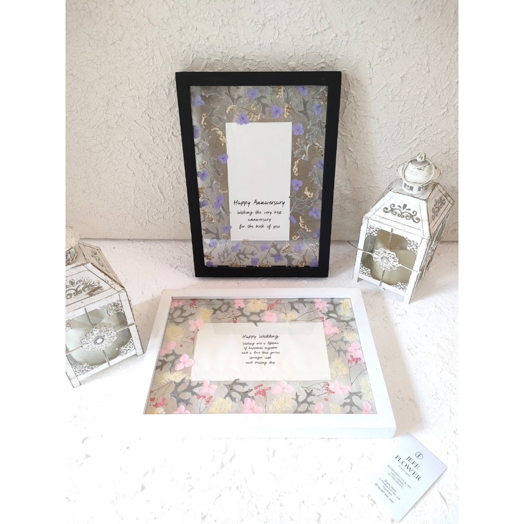 Jual Flower Frame / Floating Flower Frame A4 /Floating Frame/Dried Rose ...