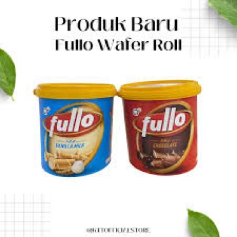 Jual FULLO WAFER ROLLS EMBER RASA COKLAT | VANILLA NETTO 200 GR ...