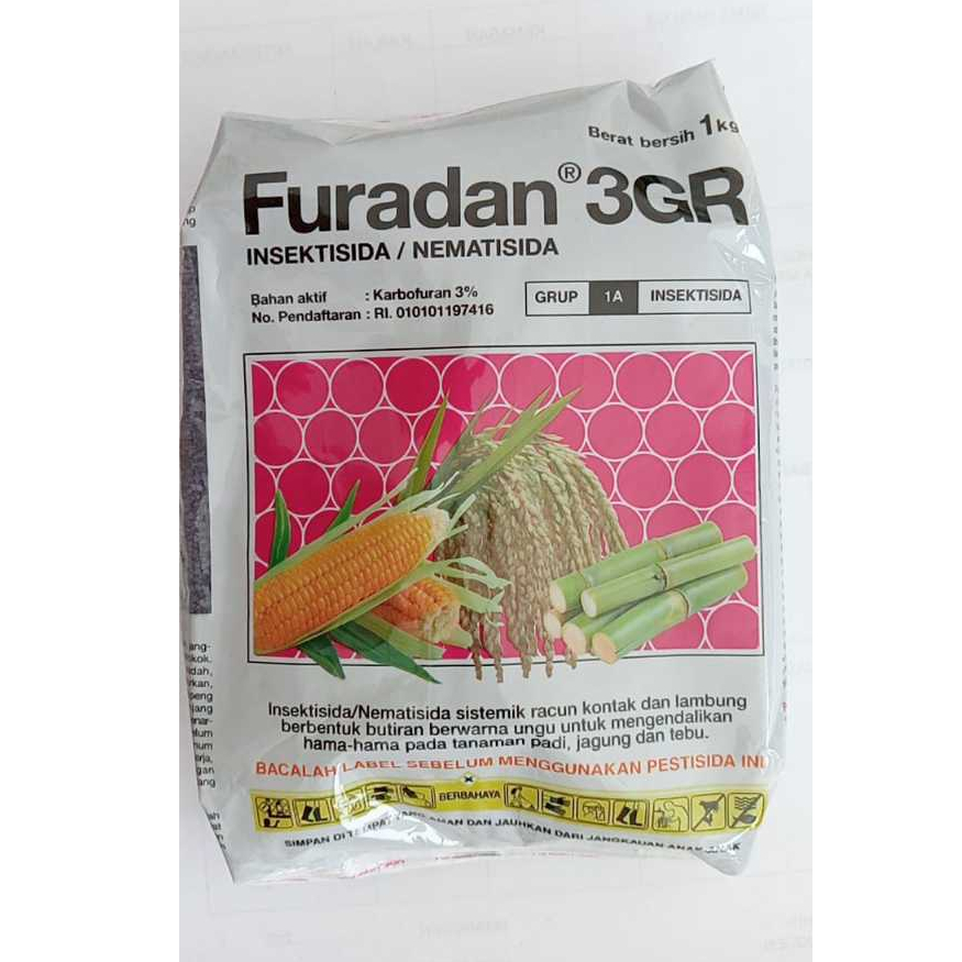 Jual Insektisida FURADAN 3GR 1 KG ORIGINAL | Shopee Indonesia