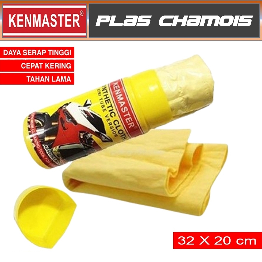 Jual Lap Kanebo / Kenmaster Lap Motor / Plas Chamois uk, Besar Plus Box ...