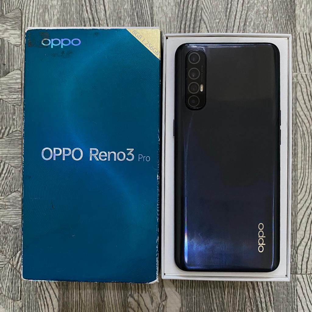 Jual Oppo Reno 3 Pro 8/256gb Second Fullset Bekas Resmi | Shopee Indonesia