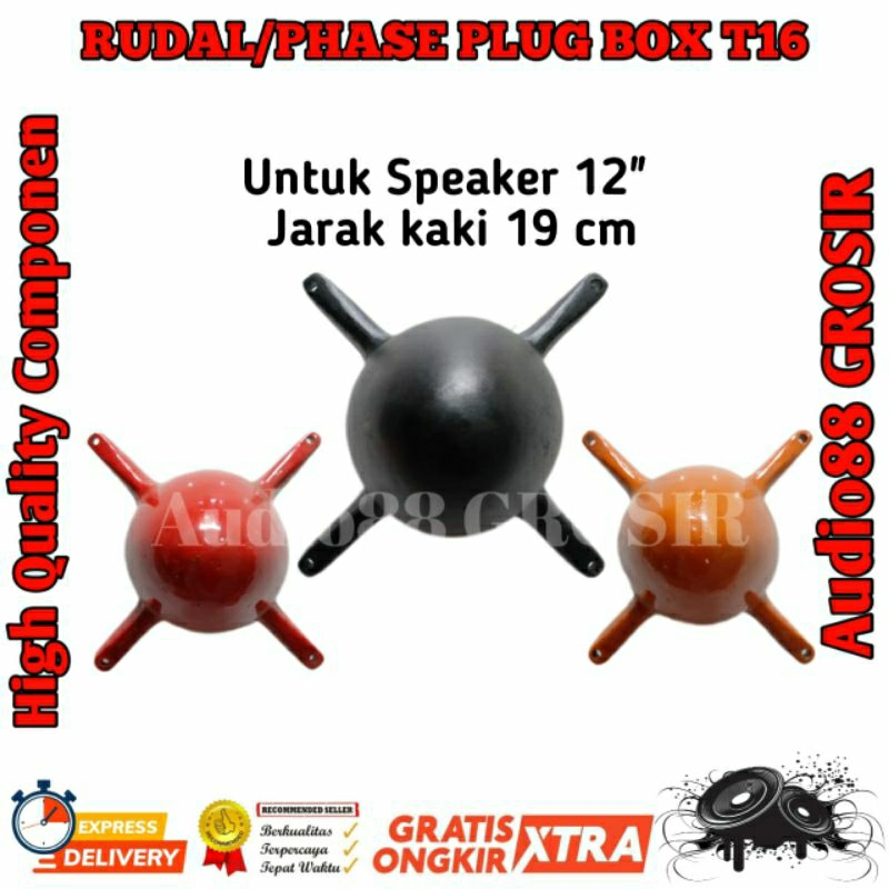 Jual Rudal/Phaseplug Box line array T24/cides buat speaker 12 in WARNA ...