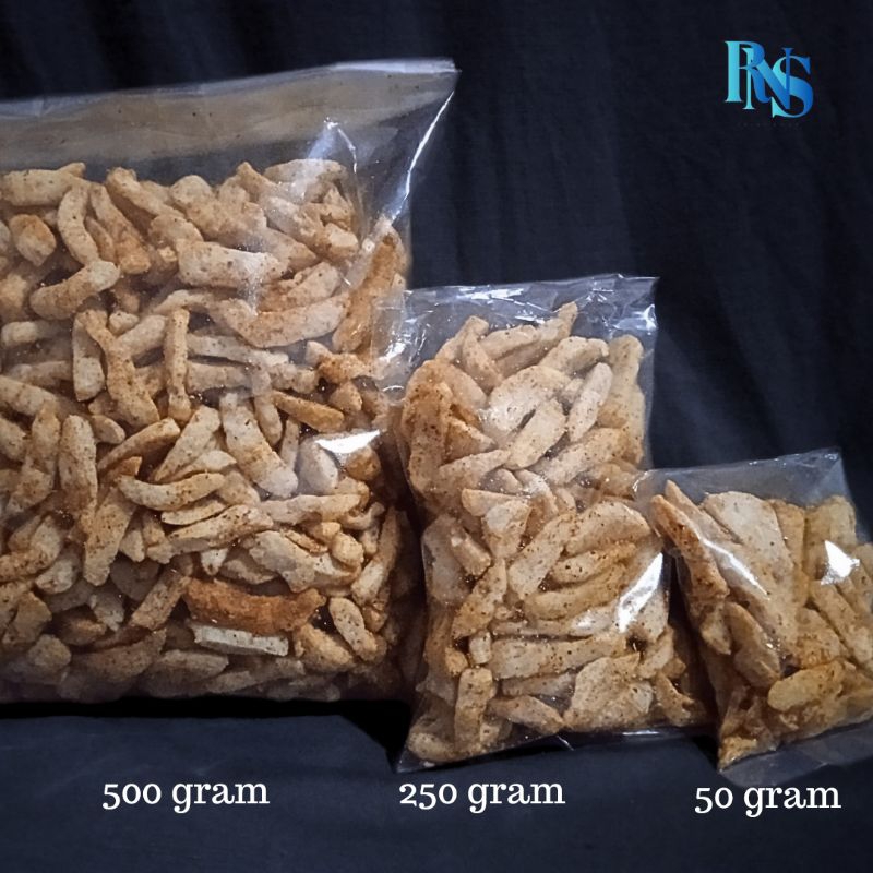 Jual Basreng Kering Cemilan Basreng Cemilan Kerupuk Basreng Pedas 50 ...