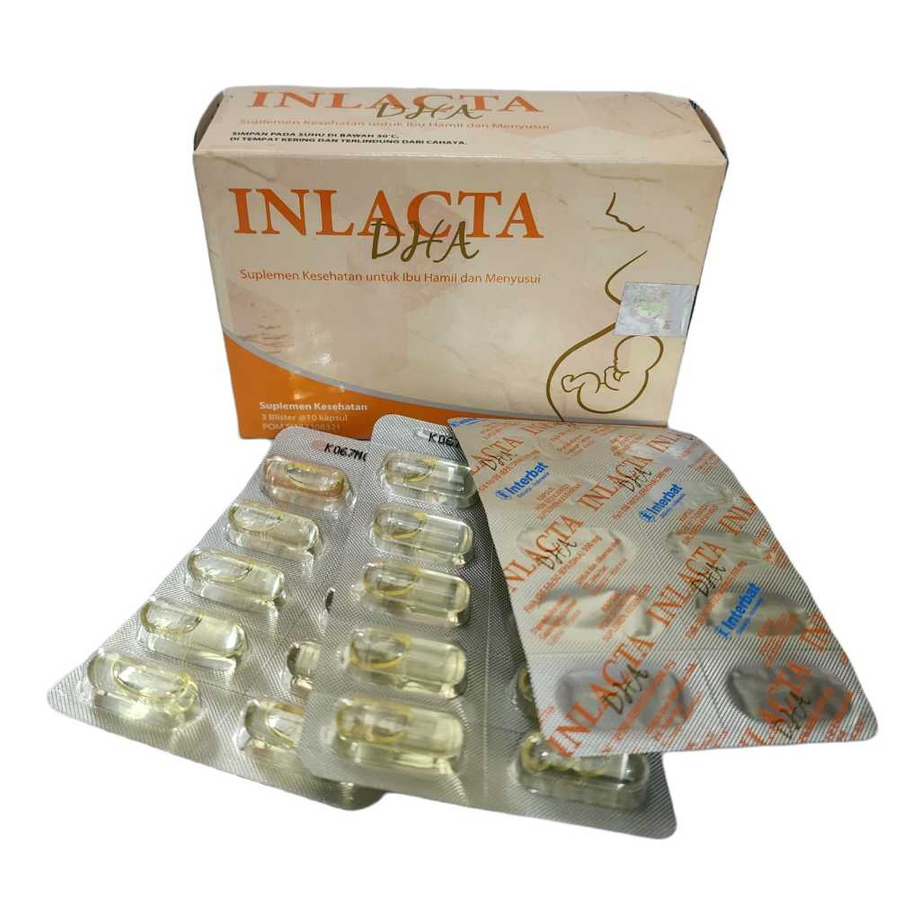 Jual INLACTA DHA SUPLEMEN IBU HAMIL DAN MENYUSUI | Shopee Indonesia
