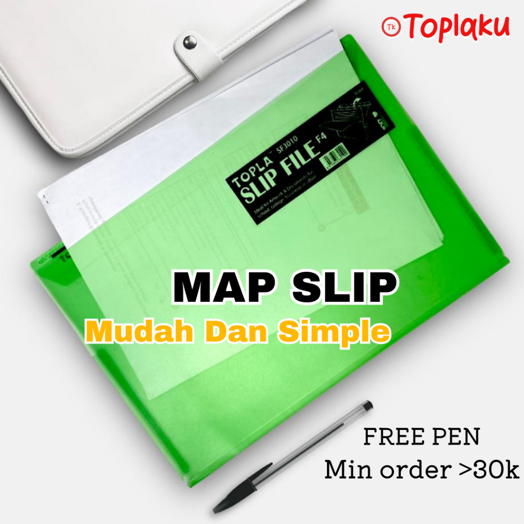 Jual Map Dokumen Holder Aesthethic Plastik Berkas Dokumen Keeper Slip ...