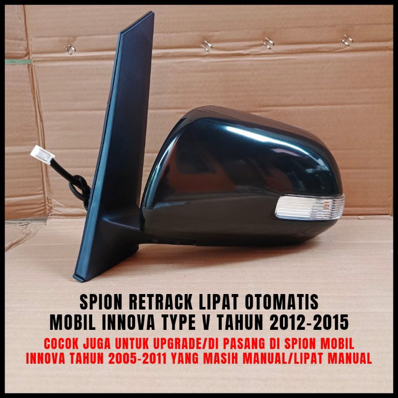 Jual Spion Innova V Tahun 2012-2015 Retrack Lipat Otomatis | Upgrade ...
