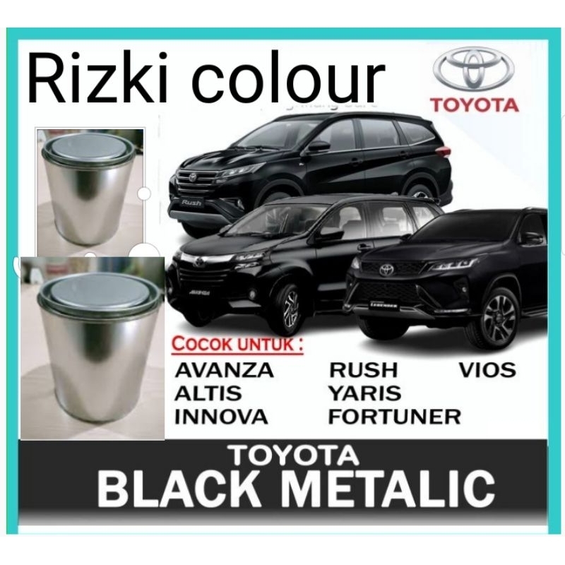 Jual Cat Toyota Avanza Rush Altis Innova Fortuner Yaris Vios Black ...
