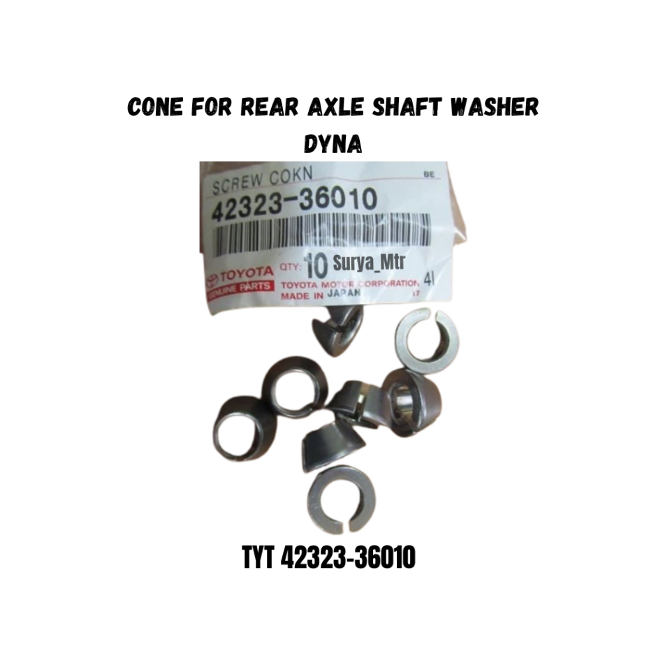 Jual CONE FOR REAR AXLE SHAFT WASHER RING CUM CUM PLOTING HINO DUTRO ...