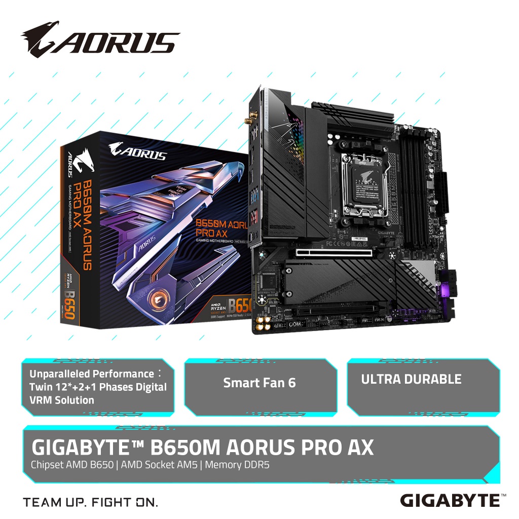 Jual Gigabyte B650M AORUS PRO AX | Shopee Indonesia