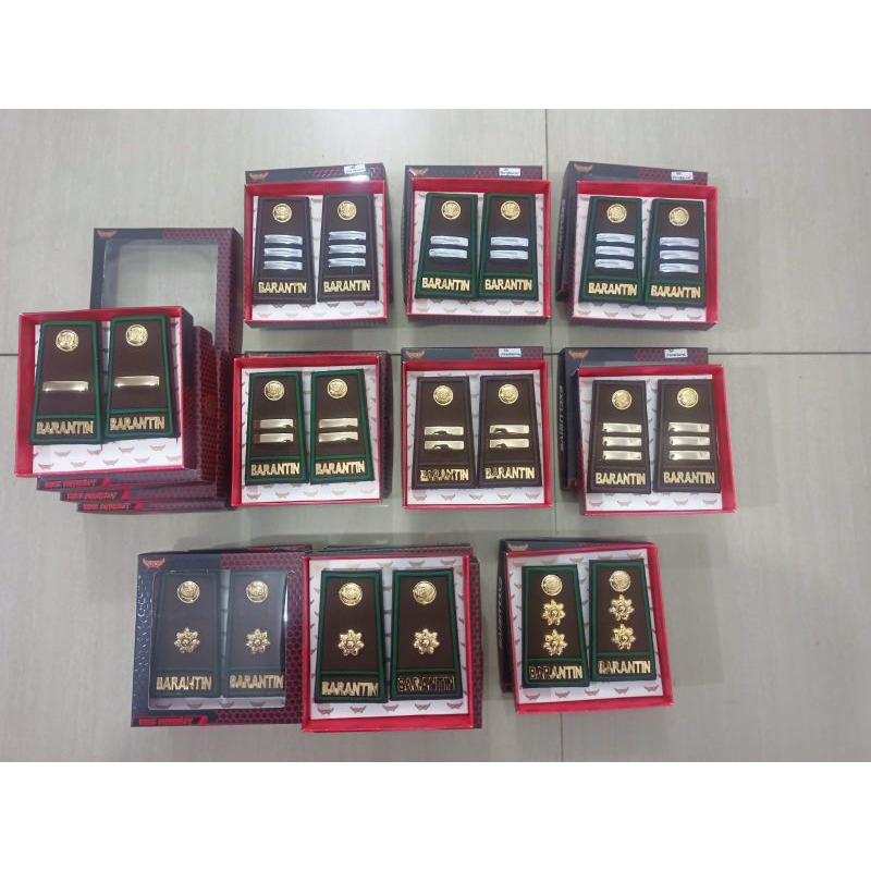 Jual pangkat pdh BARANTIN 2d/3c/3d exclusive | Shopee Indonesia