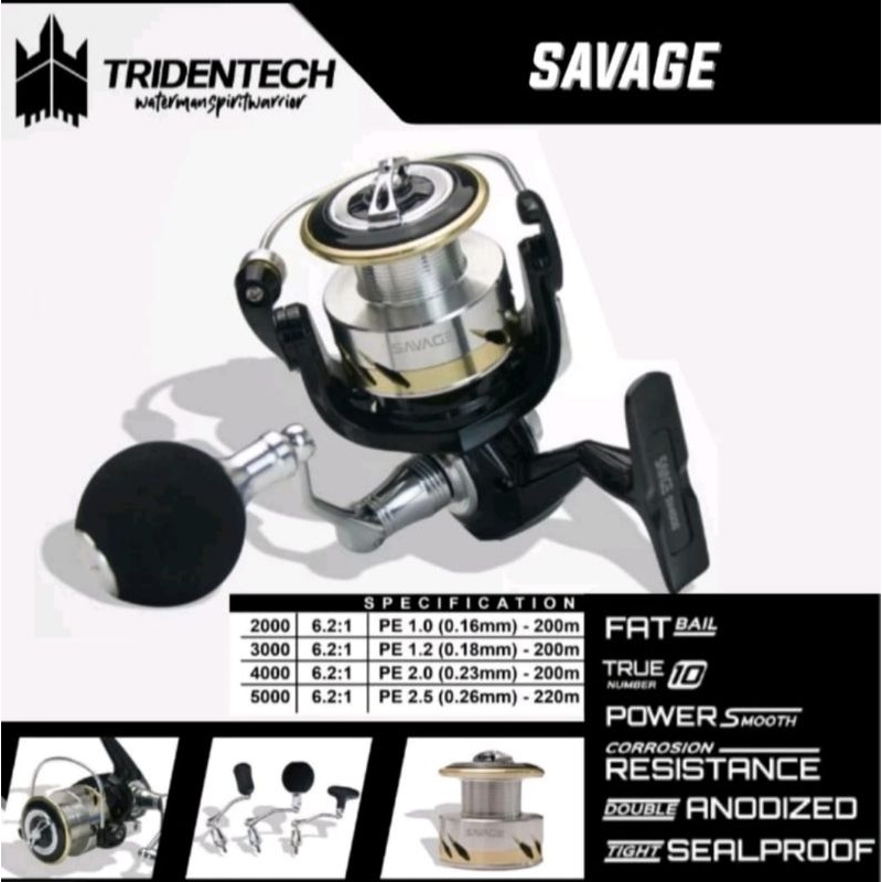 Jual Tridentech Savage 2000 3000 | Shopee Indonesia