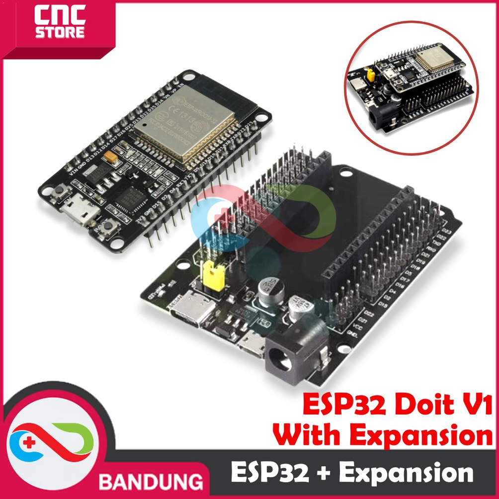Jual ART I24S ESP32 ESP32 DOIT WIFI BLUETOOTH IOT DEVELOPMENT BOARD WITH EXPANSION I O BASE ...