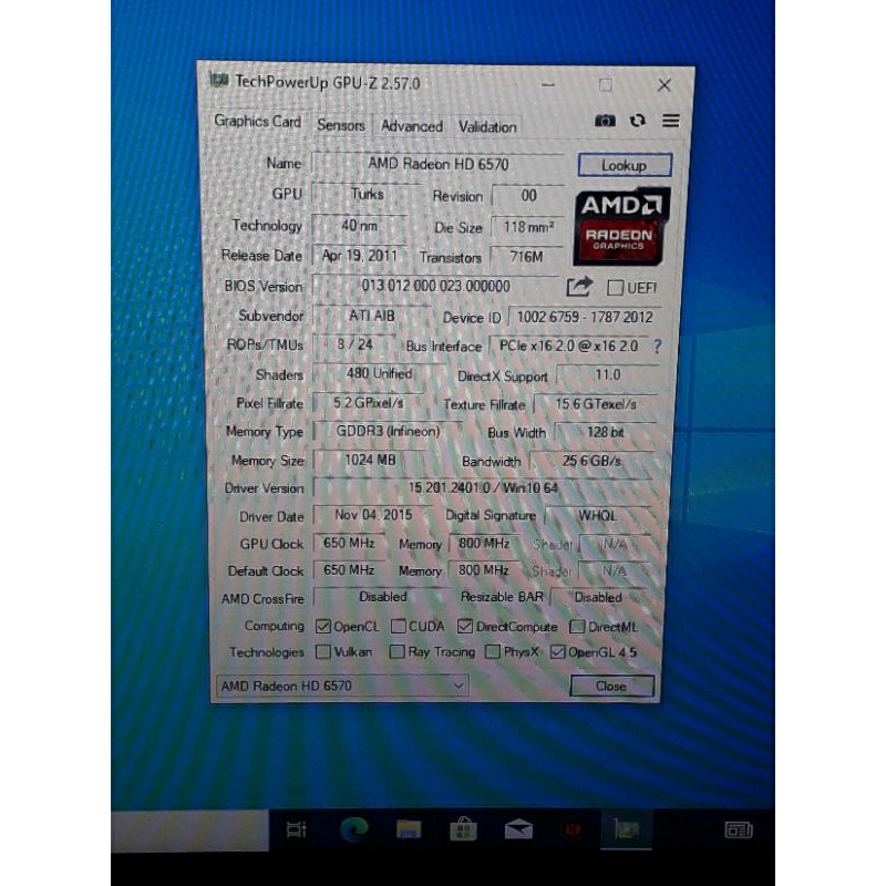 Jual vga 1gb 128bit ddr3 dx 11 normal | Shopee Indonesia