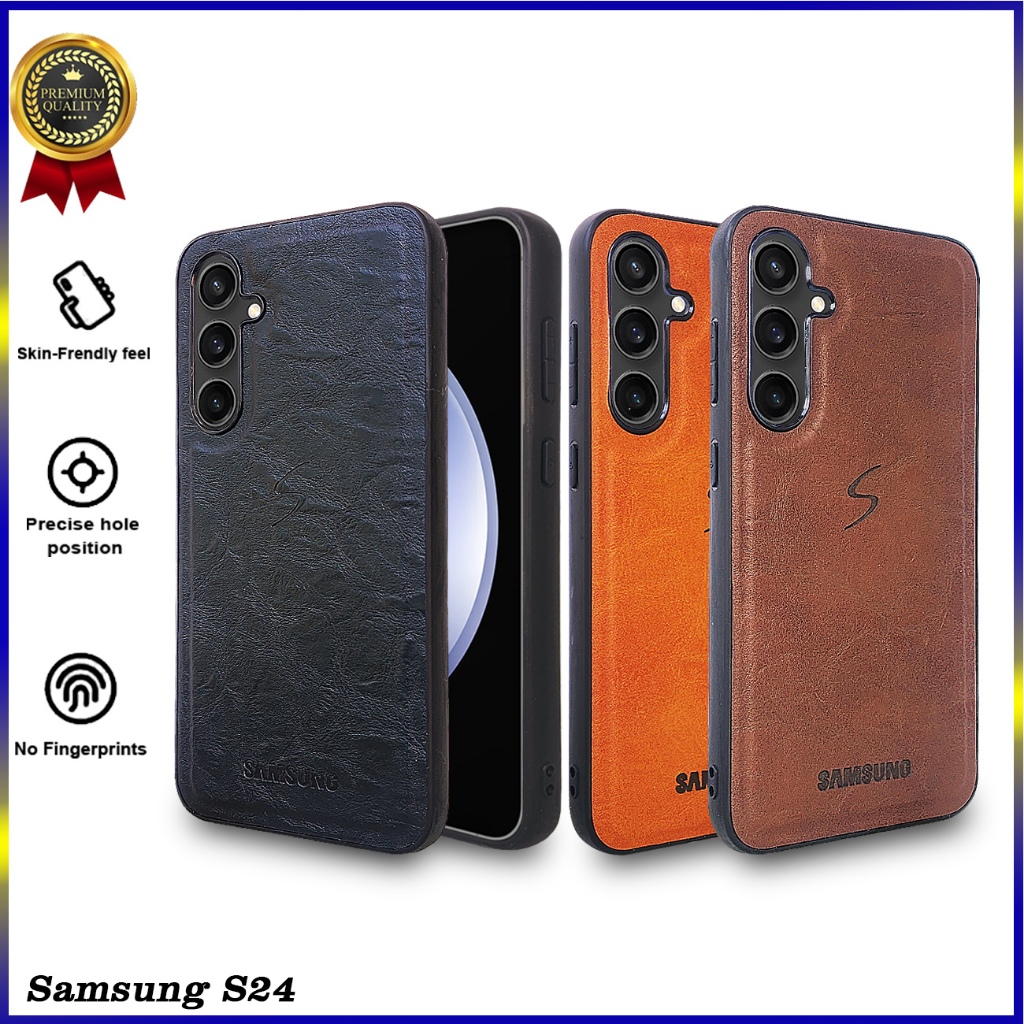 Jual Samsung S24 Casing Premium SVL Leather Case Softcase kesing kulit ...