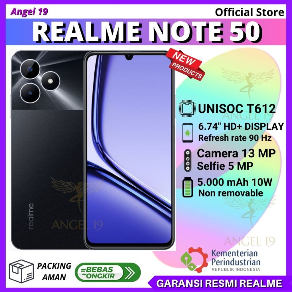 Jual REALME NOTE 50 RAM 4/128 GB REALME - NOTE 50 RAM 4/64 GB GARANSI ...