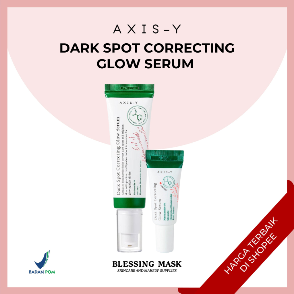 Jual AXIS-Y Dark Spot Correcting Glow Serum 50mL | 5mL | AXISY | Shopee ...