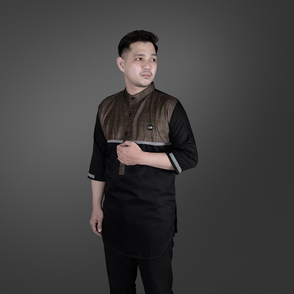 Jual Rus Sunnah - Kurta Khalid Hitam | Shopee Indonesia