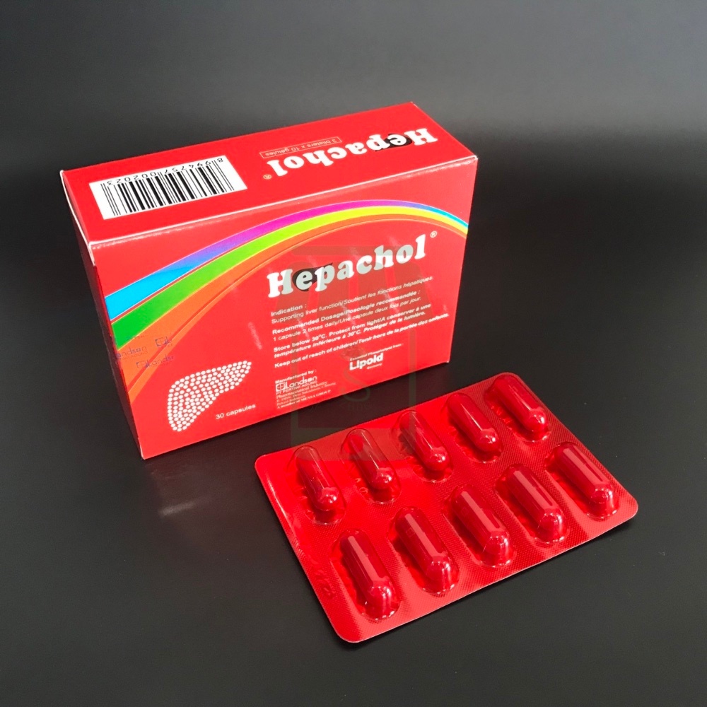 Jual Hepachol 50 Kapsul - Lecithin Vitamin Kesehatan Fungsi Hati ...