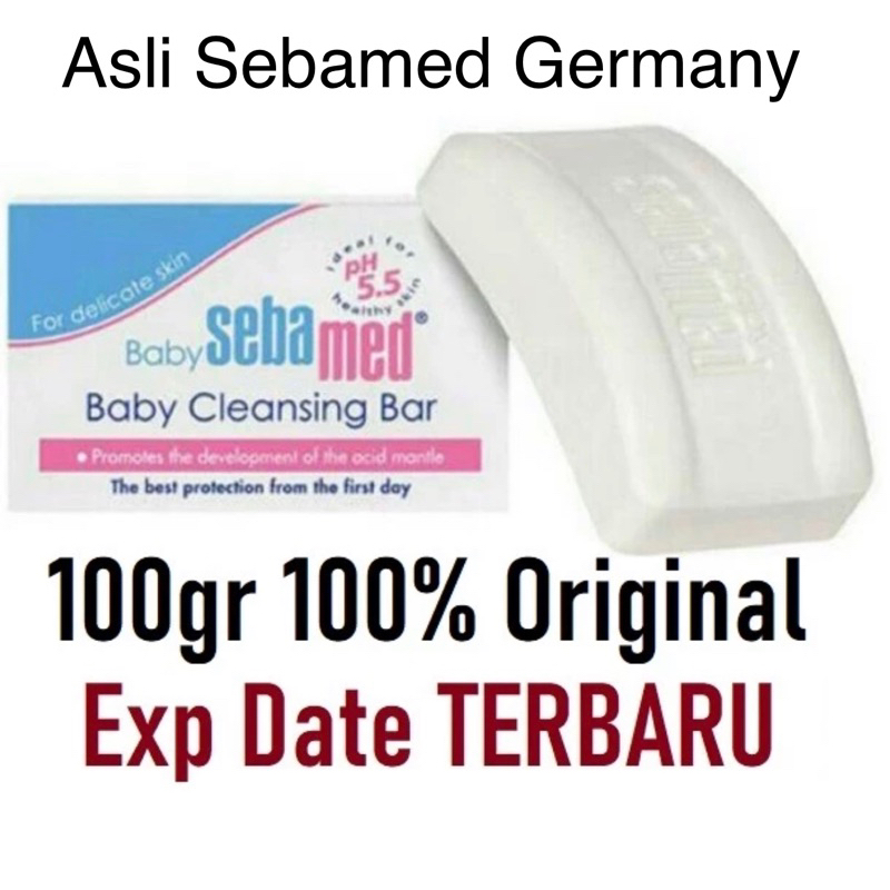 Jual Sebamed Sabun Batang bayi baby cleansing Bar 100 gr | Shopee Indonesia