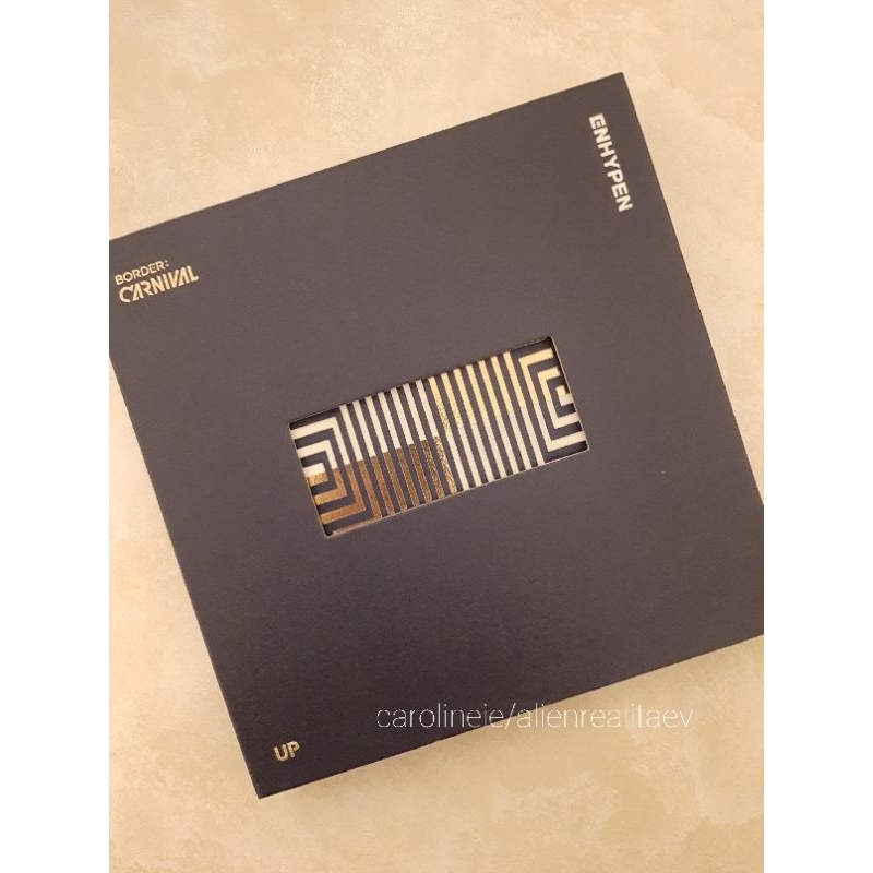 Jual ready stock album only enhypen border : carnival up version ...