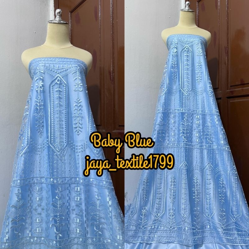 Jual Kain Tile Etnik/ Tile Sapto Etnik / Bahan brokat kebaya | Shopee ...