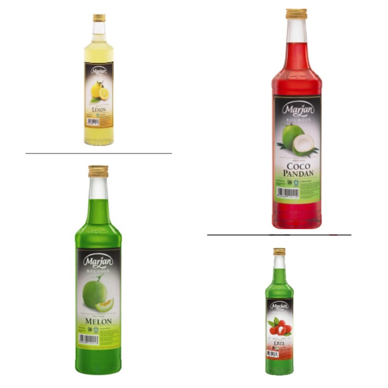 Jual SIRUP MARJAN MELON SIRUP MARJAN COCOPANDAN SIRUP MARJAN LECI SIRUP ...