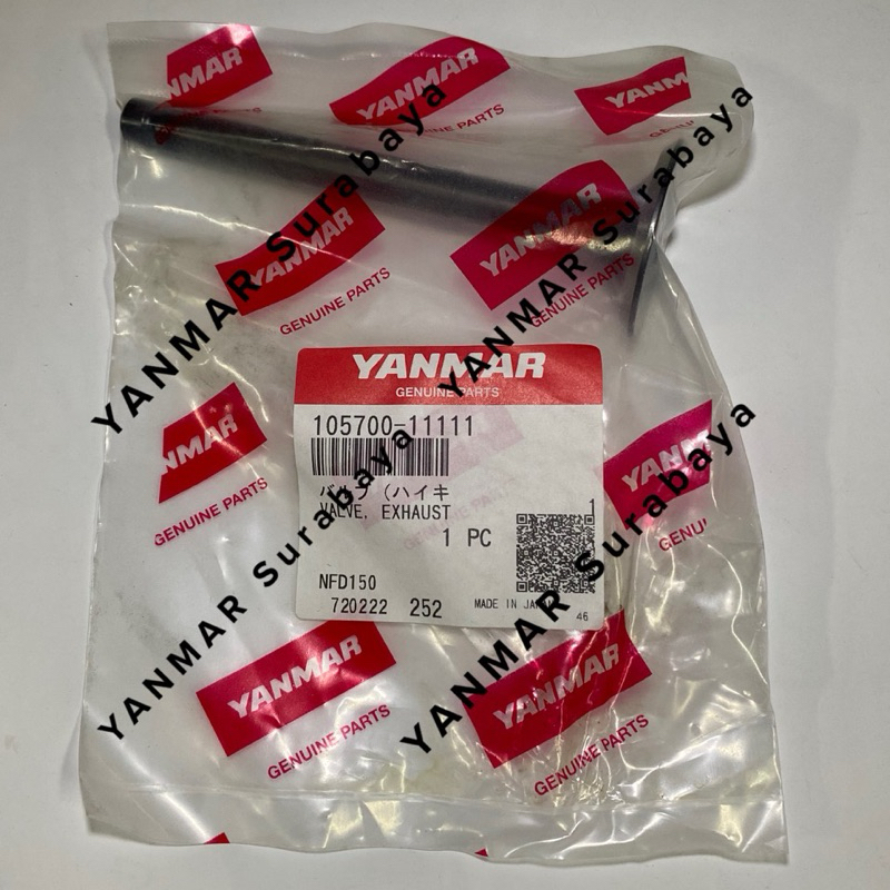 Jual Valve Exhaust / Klep Api Yanmar TF155 / TF135 105700-11110 ...