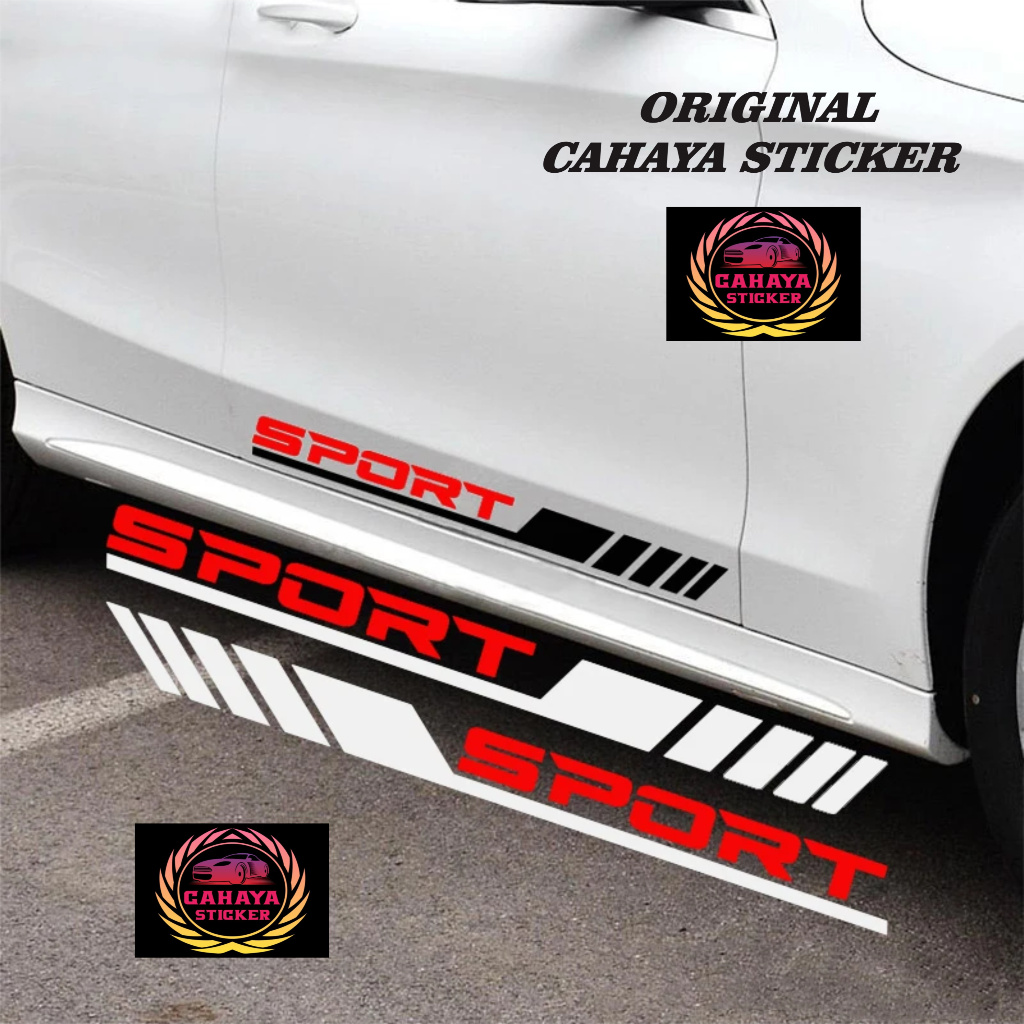 Jual sticker mobil sticker lis mobil sticker bemper mobil sticker sport ...